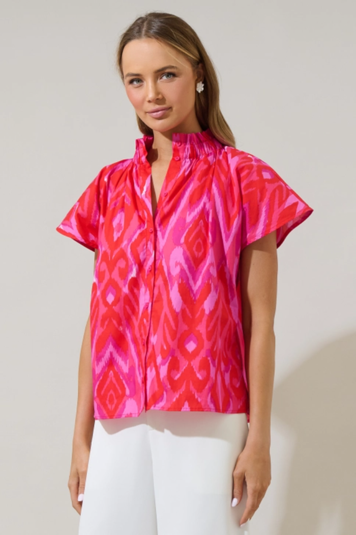 Ikat Top – geraniumsboutique